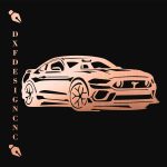 Ford Mustang Mach1| DXF, SVG, CDR, AI Files for Laser & Plasma Cutting ...