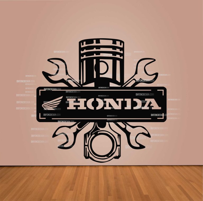 Honda Logo Design Vector – DXF, SVG, AI, CDR