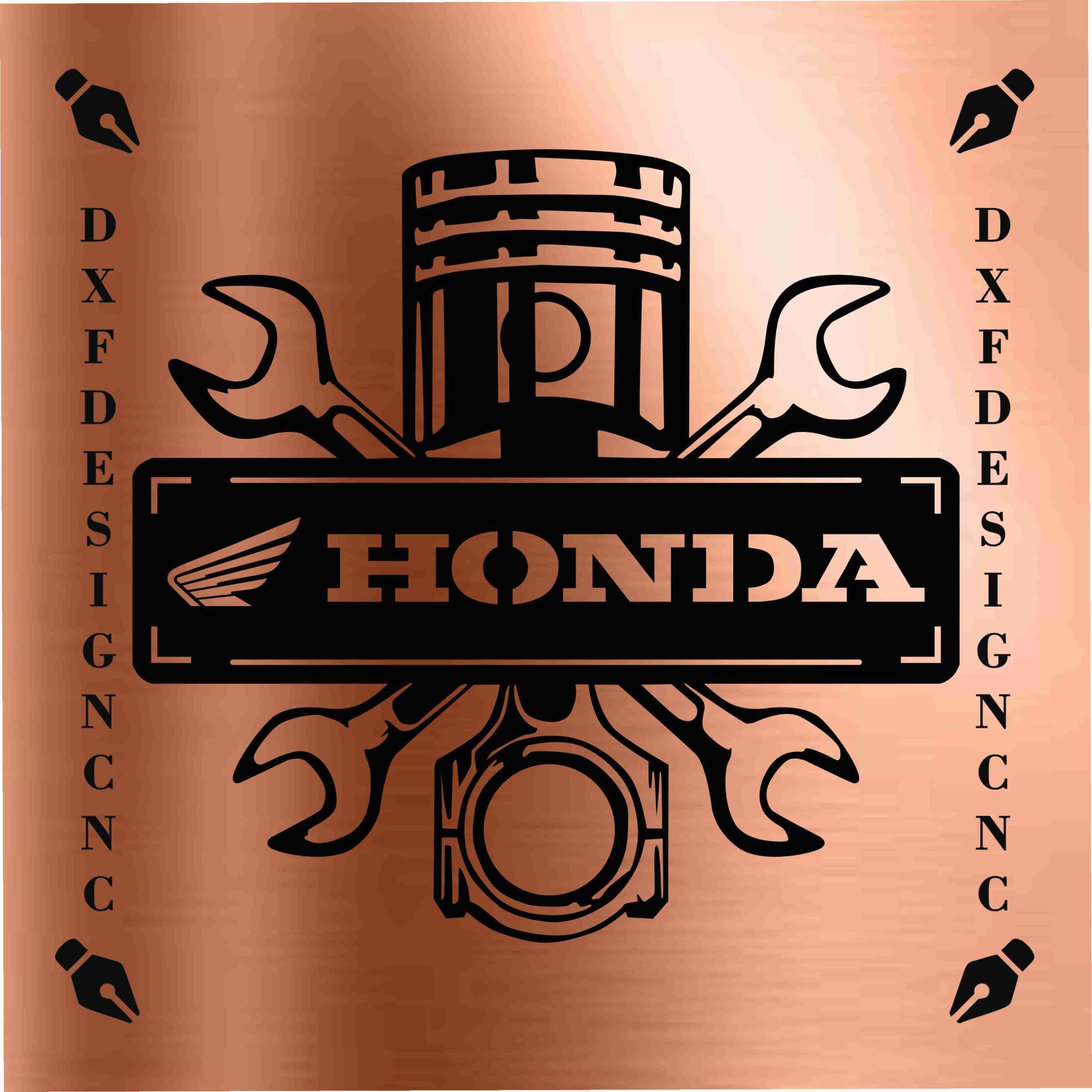 HONDA LOGO Design | DXF, SVG, CDR, AI Files for Laser & Plasma Cutting ...