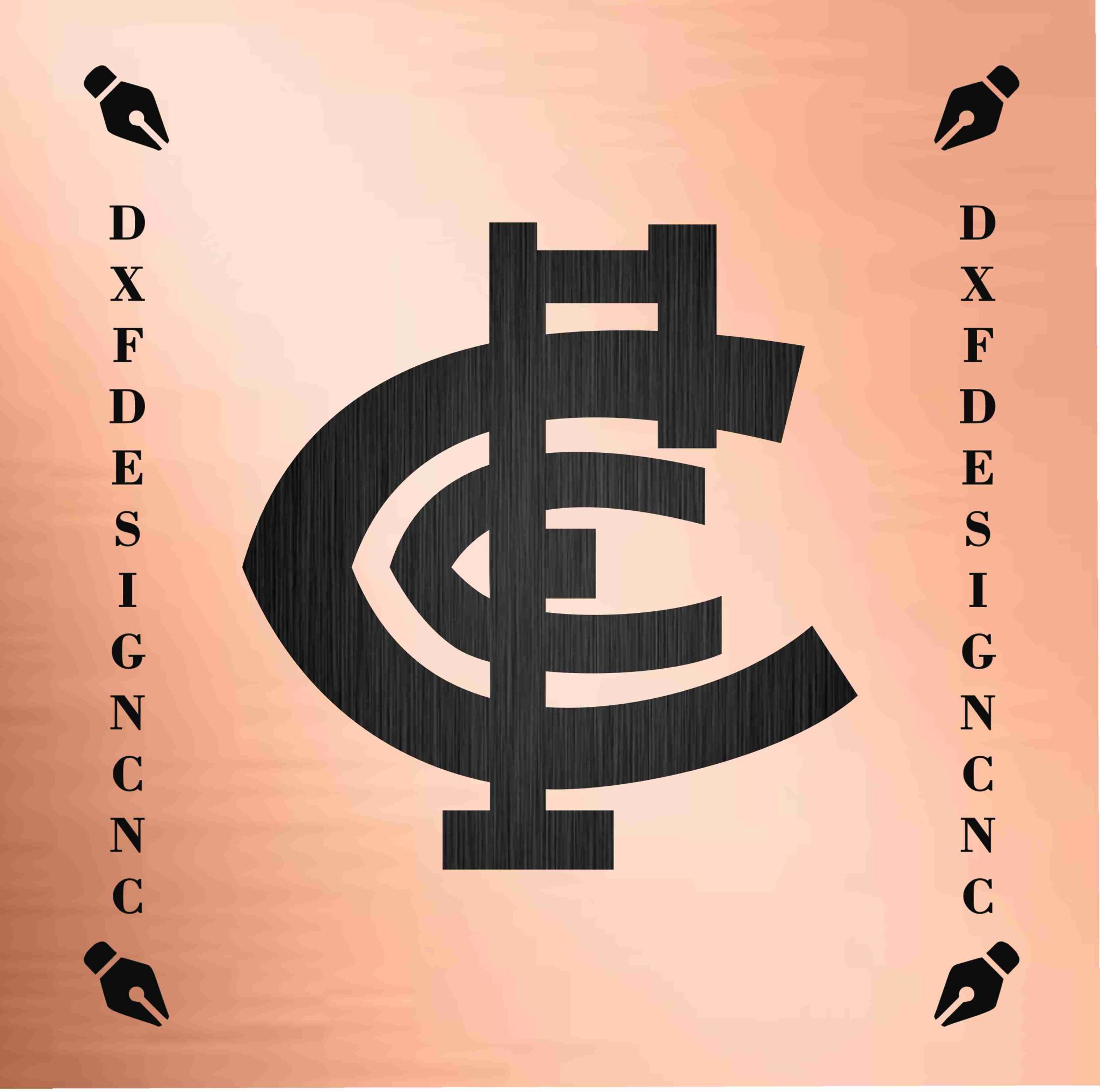 carlton Logo – Vector File (AI, CDR, DXF, JPEG) for CNC Laser, Plasma ...